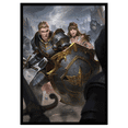 Fantasy North - Surrounded - 100 Smooth Matte TCG Card Sleeves - Fits ...