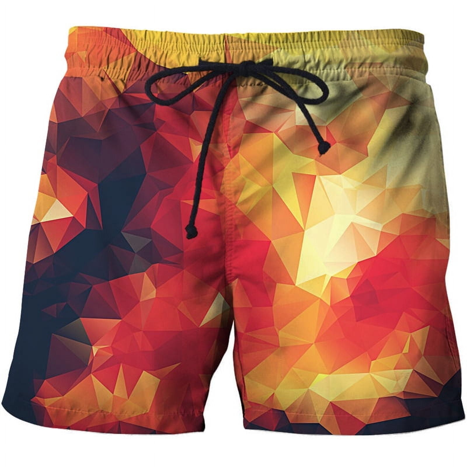 Fantasy Painting Graphic Shorts Pants Men Summer Gym Swim Trunks Hawaii Vaion Beach Shorts 3D ...