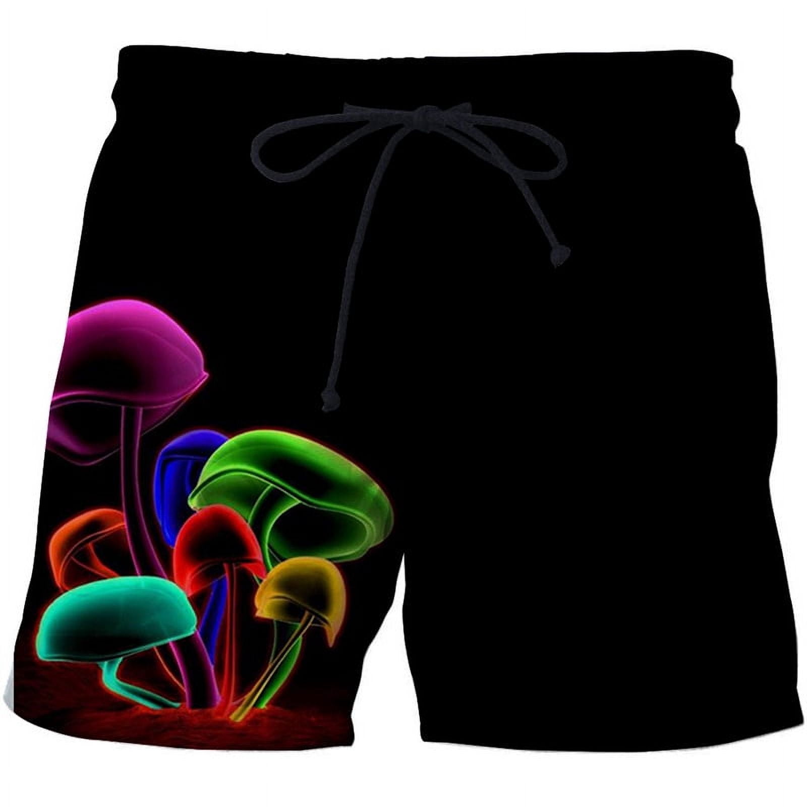 Fantasy Painting Graphic Shorts Pants Men Summer Gym Swim Trunks Hawaii ...