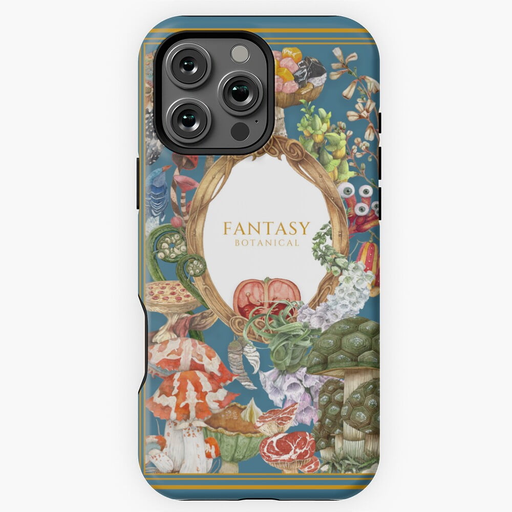Fantasy Plants Magical Botany Whimsical Forest Creature Art Phone Case for iPhone 11 12 13 14 15 ...