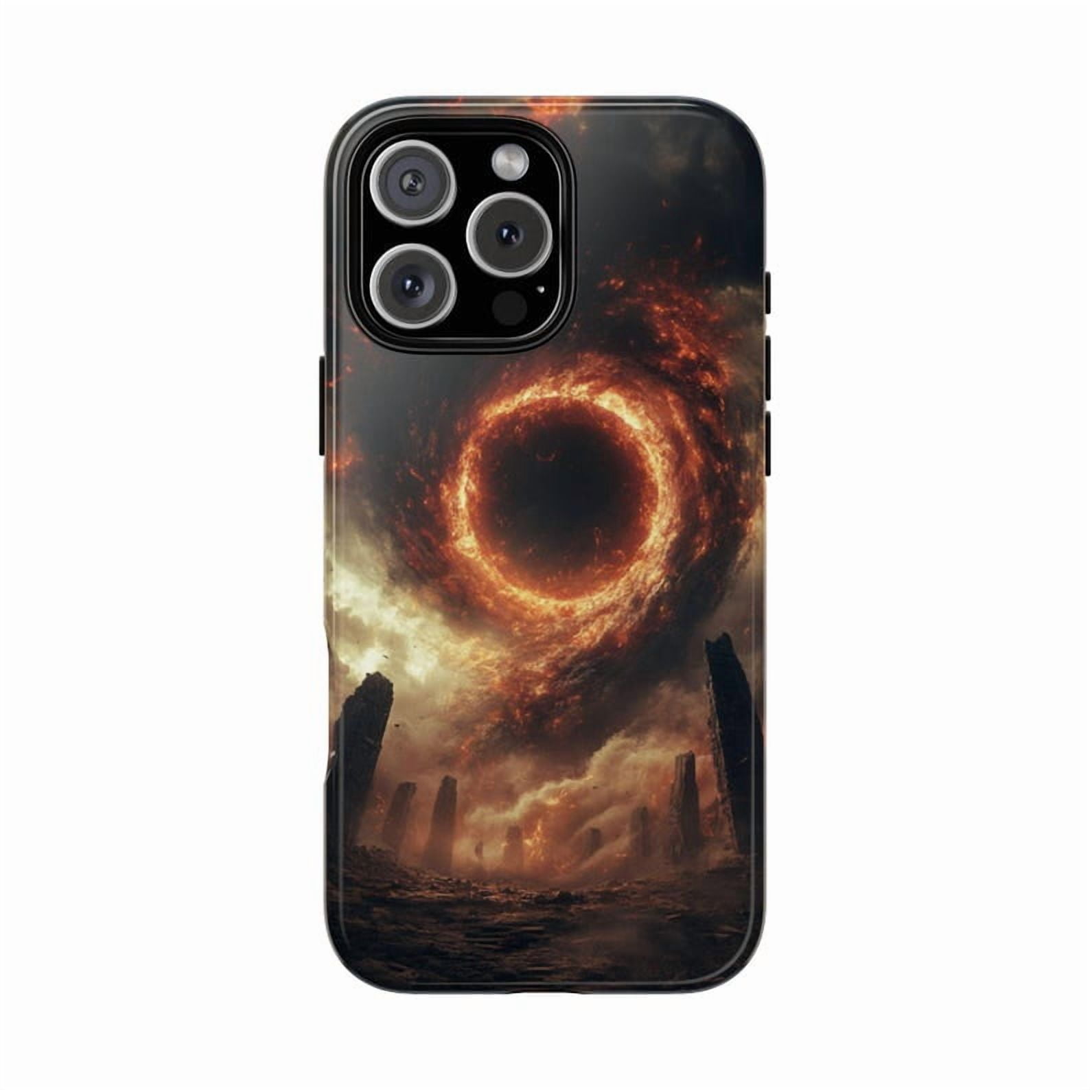 Fantasy Portal Abstract Artwork Phone Case Mystical Surreal Design with ...