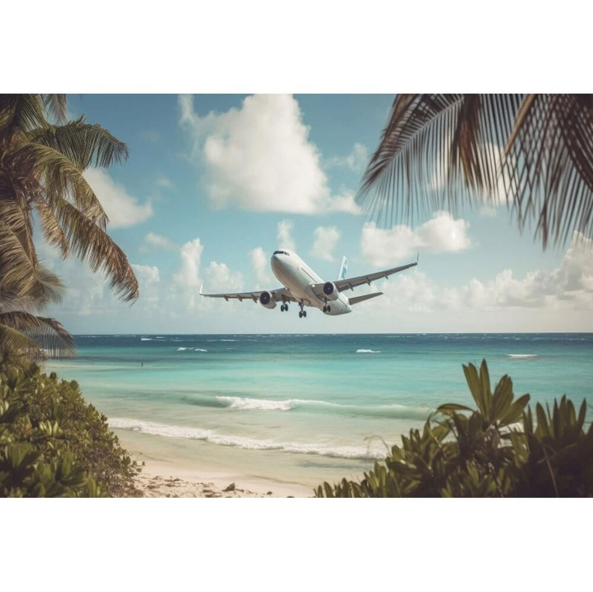 Fantasy Princess Castle Backdrop Rainforest Botanical Background Blue ...