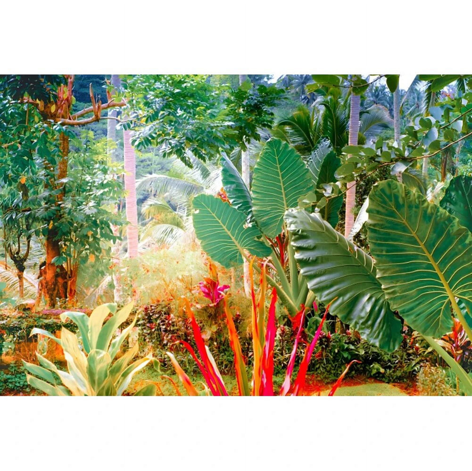 Fantasy Princess Castle Backdrop Rainforest Botanical Background Blue ...