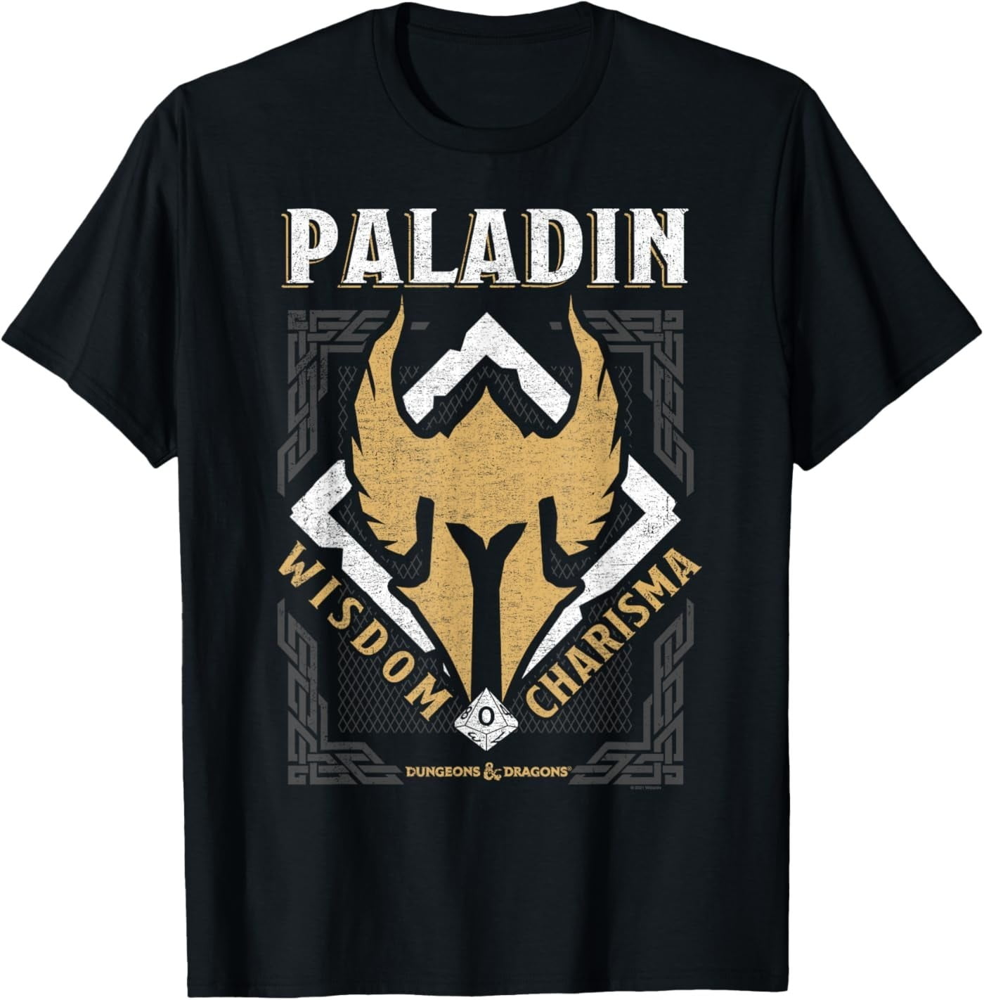 Fantasy RPG Paladin Wisdom & Charisma Adventure Shirt - Walmart.com