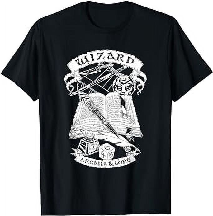 Fantasy RPG T-Shirt - Wizard - Walmart.com