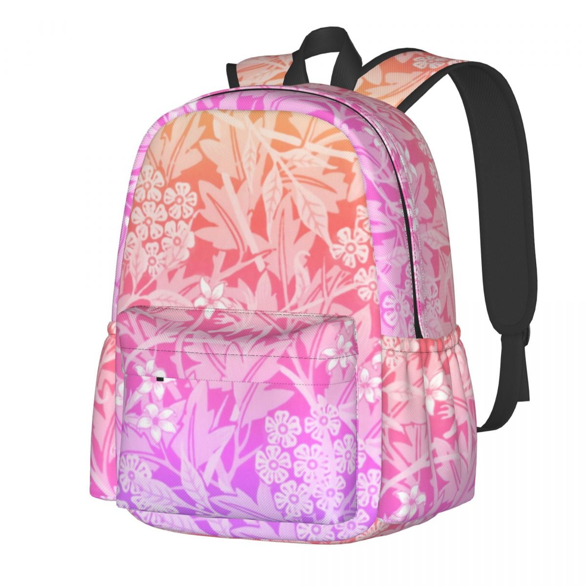 Fantasy Rainbow Backpack Leopard Print Travel Backpacks Student High ...