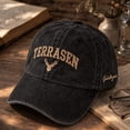 Fantasy Realm Embroidered Washed Cotton Baseball Cap, Terrasen Throne ...