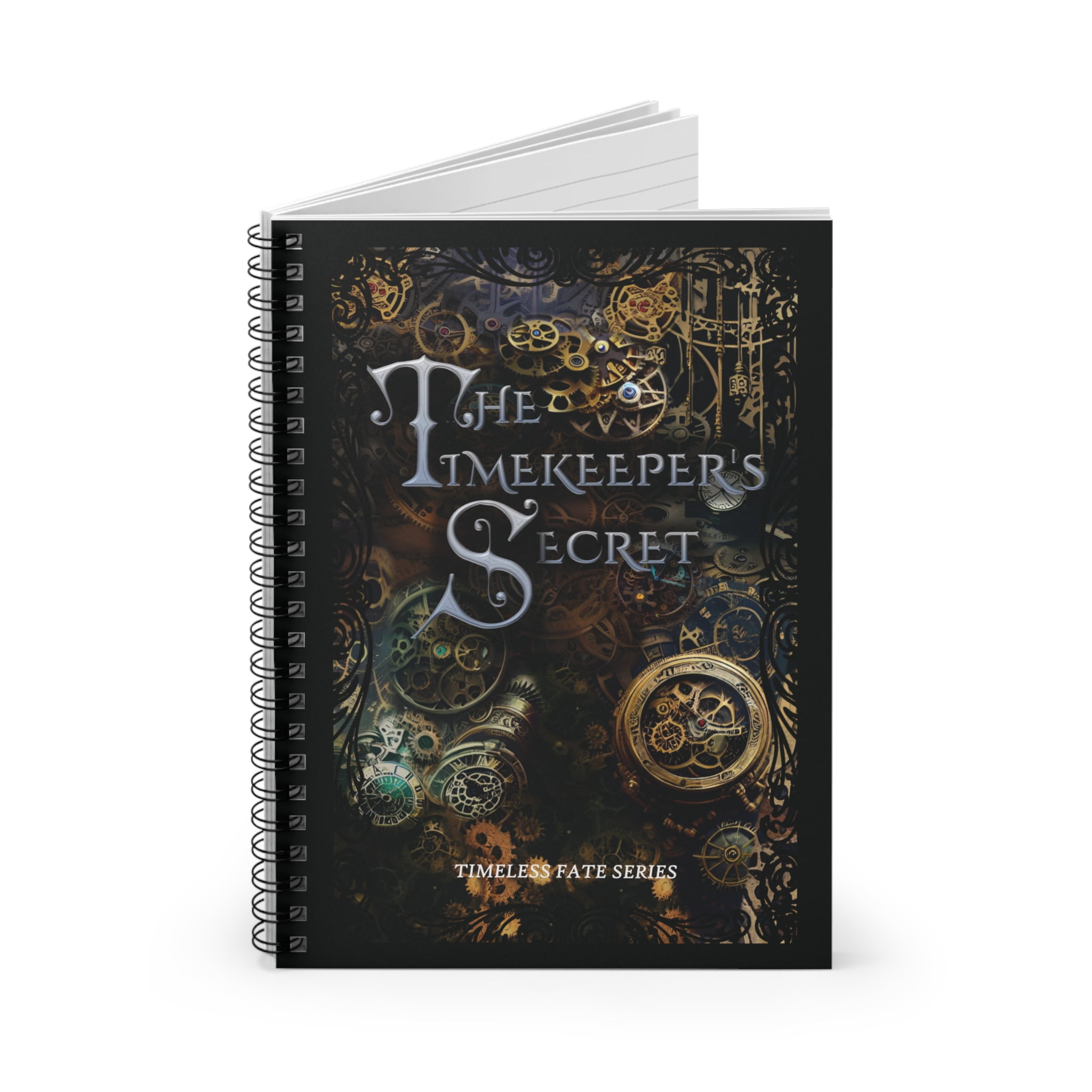 Fantasy Steampunk Notebook - The Timekeeper's Secret Timeless Fate ...