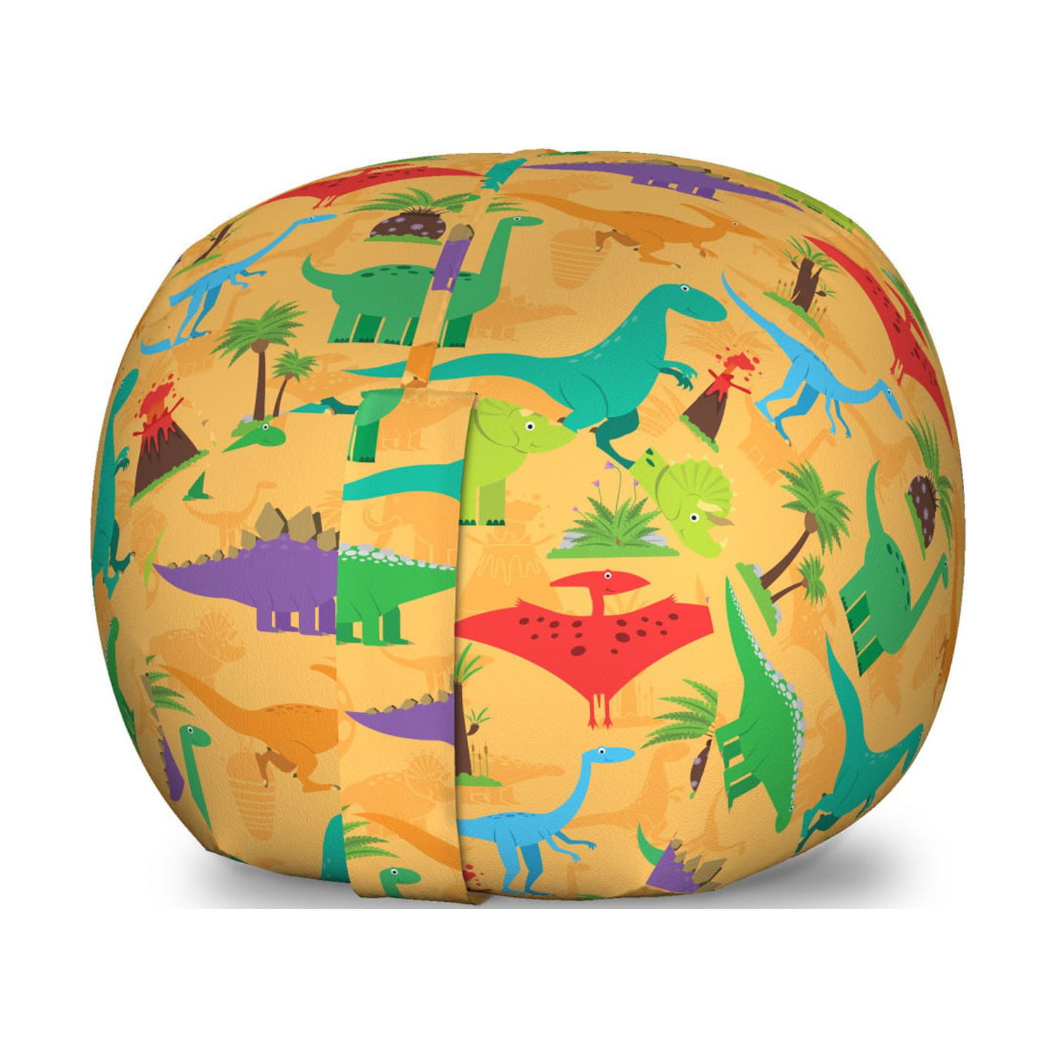 Fantasy Storage Toy Bag Chair, Various Kinds of Dinosaurs Prehistoric ...
