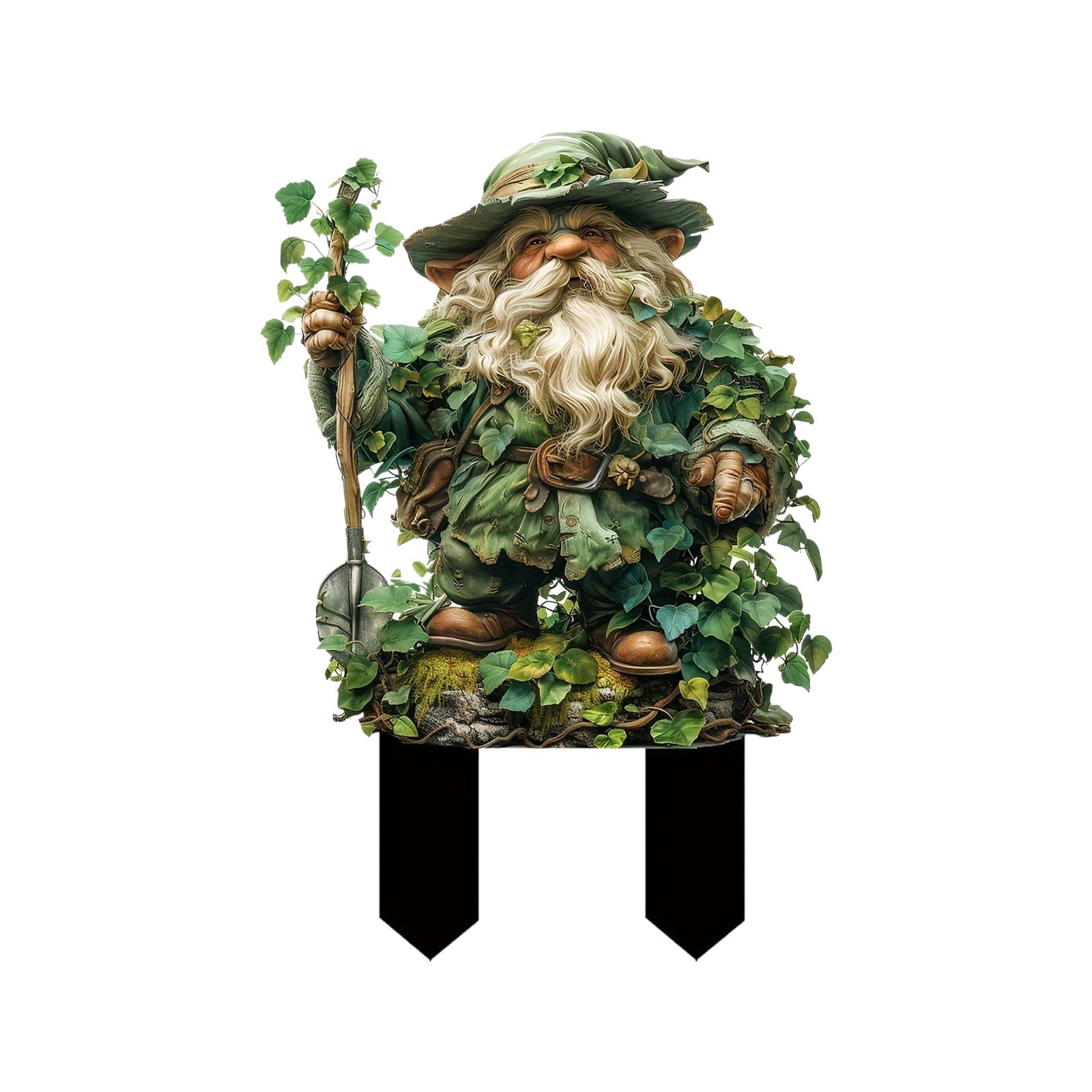 Fantasy Tree Man Garden Stakes - 3D Acrylic Outdoor Sculpture, Weather ...