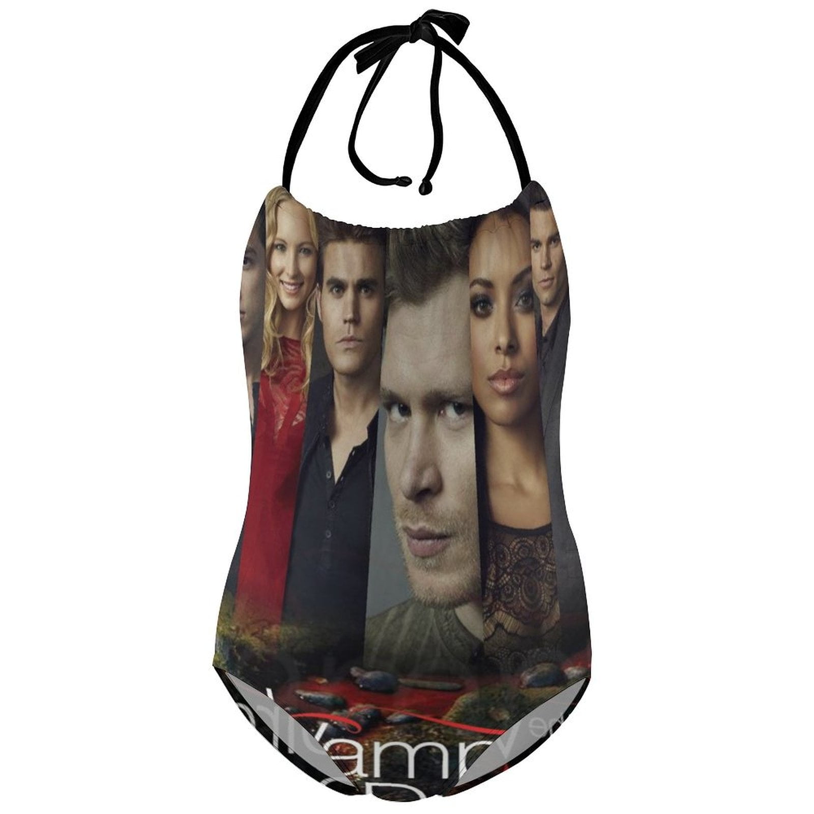 Fantasy Vampire Diaries Children's One-piece Swimwear Halterneck ...