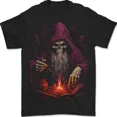Fantasy Wizard Warlock Magic Theme Adventure Spell Illustration Unisex ...