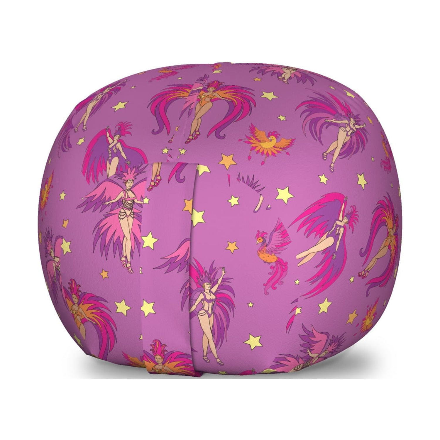 Fantasy World Storage Toy Bag Chair, Festival Themed Brazilian Girls in ...
