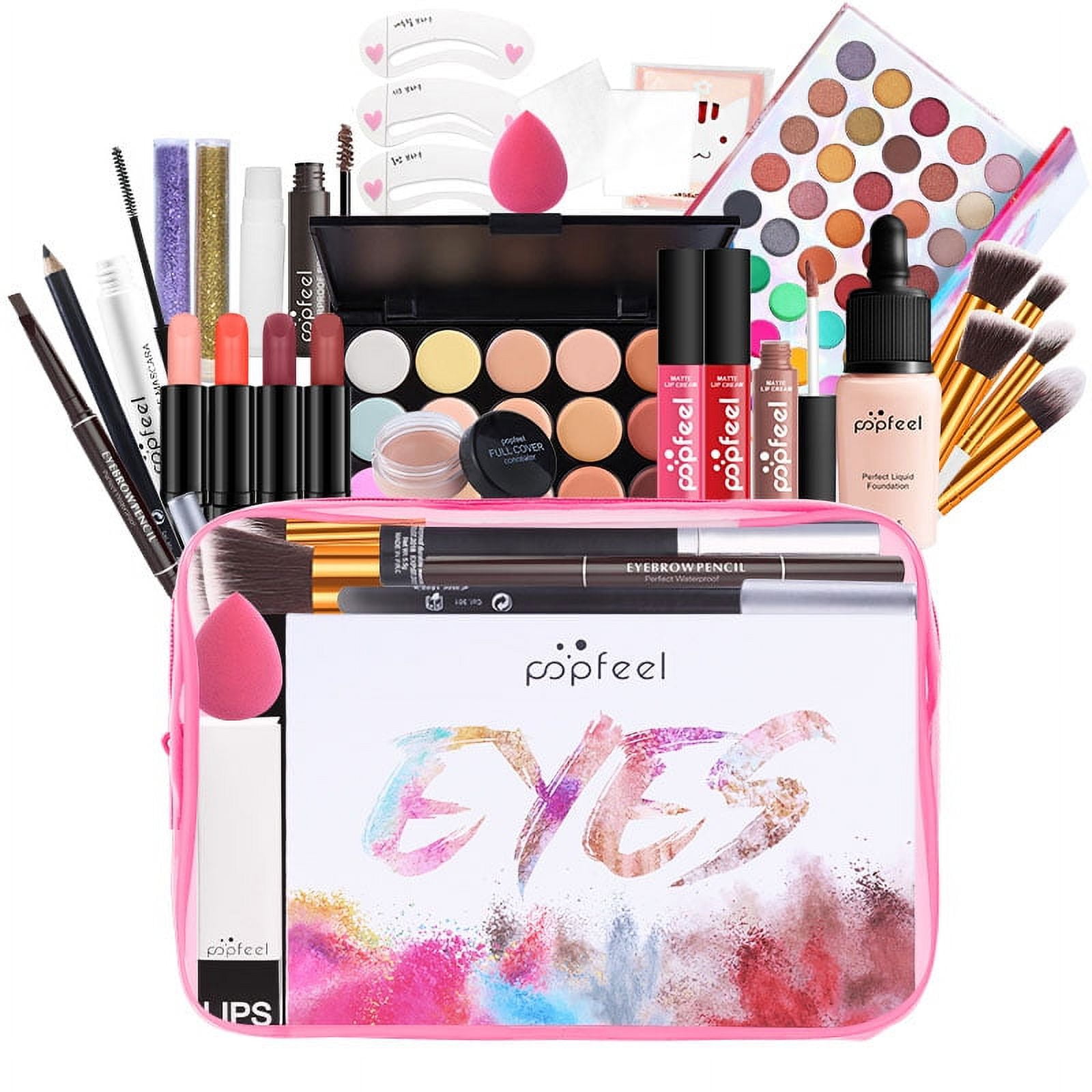 FantasyDay Pro Makeup Gift Set for Teens and Adults | All-in-one ...