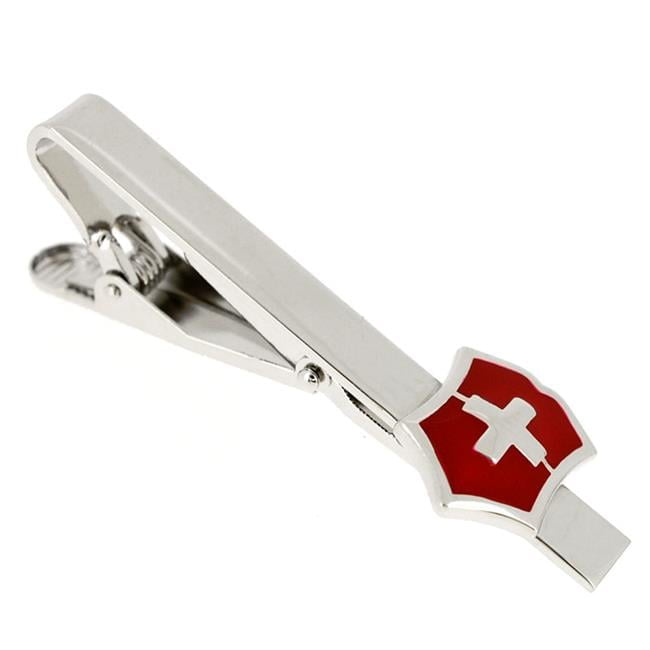Fantasyard Victorinox Swiss Army Tie Clip - Red - 2.125 x 0.625 in ...