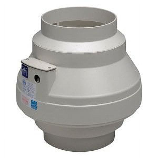 Fantech - FR160 FR 160 In-Line Centrifugal Duct Fan, 6-Inch - Walmart.com