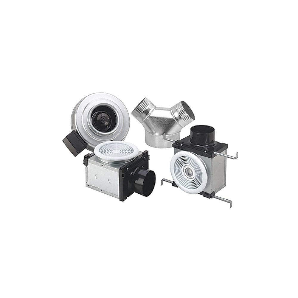 Fantech PB 270L7V-2 270 CFM Dual Grille Bath Fan 7WLED Light and Vent ...