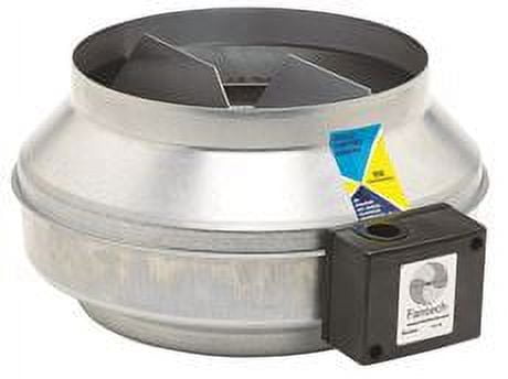 Fantech FG8XL Inline Centrifugal Fan - Galvanized Steel - 470 CFM ...
