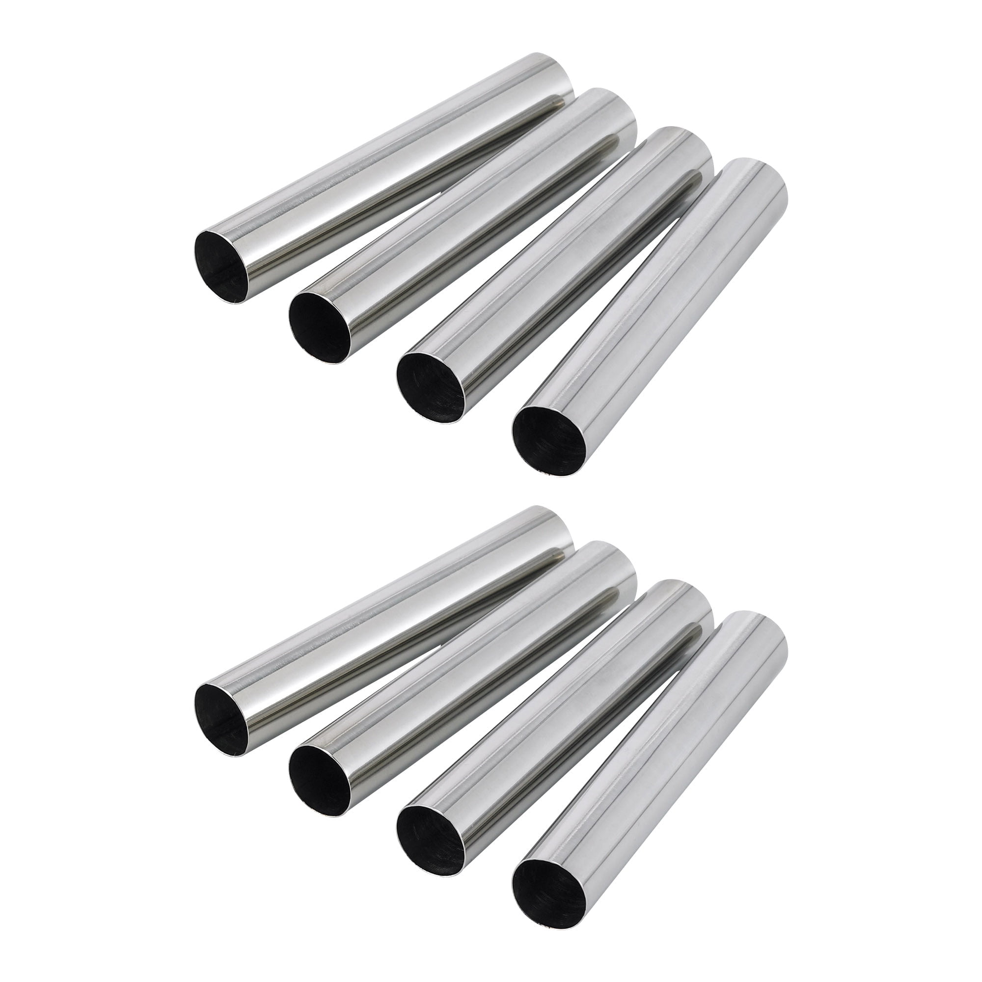 Fantes Mini Cannoli Maker Forms, Stainless Steel, 2 Sets of 4, The ...