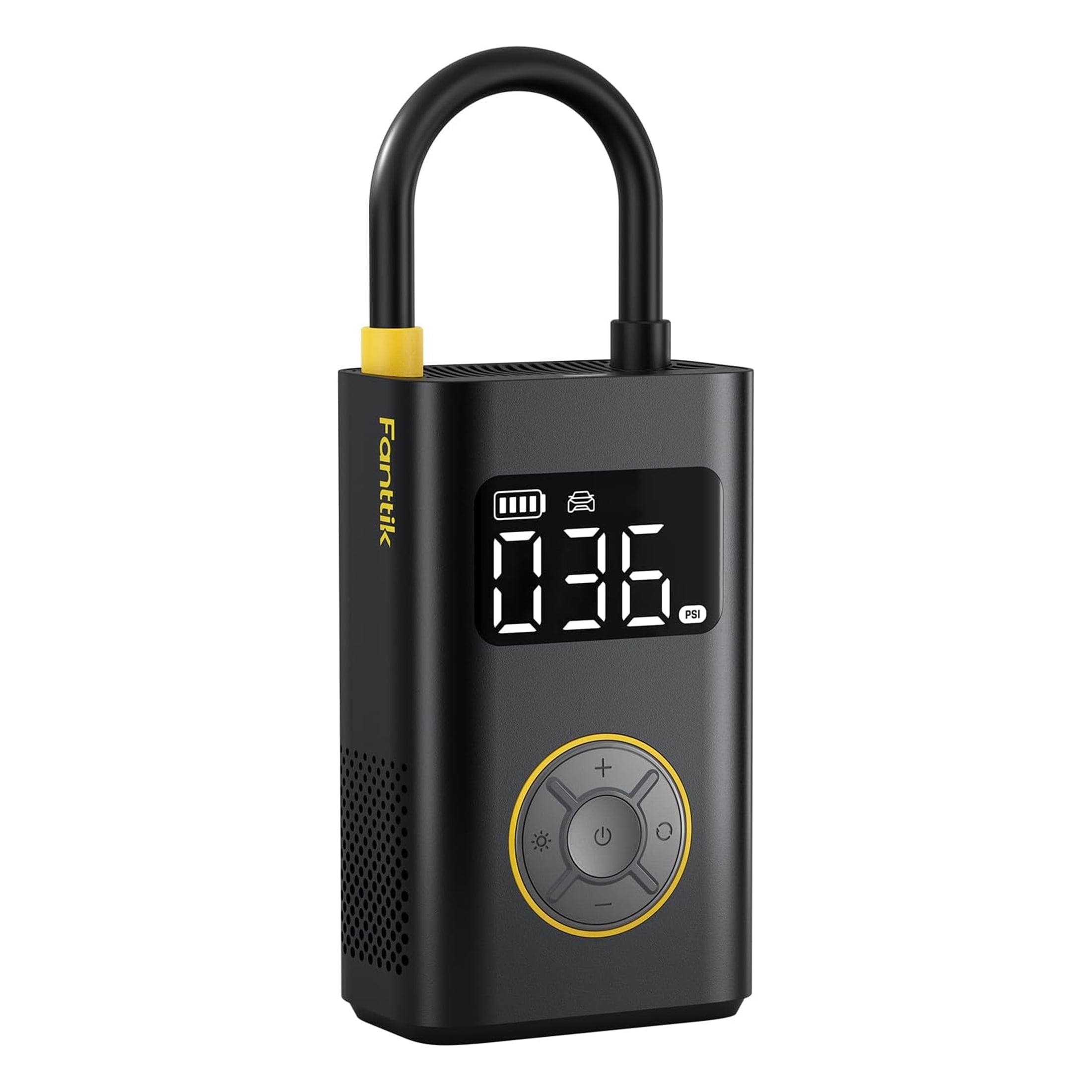 Fanttik 150PSI Portable Tire Inflator for Compact Car, Electric Bike ...