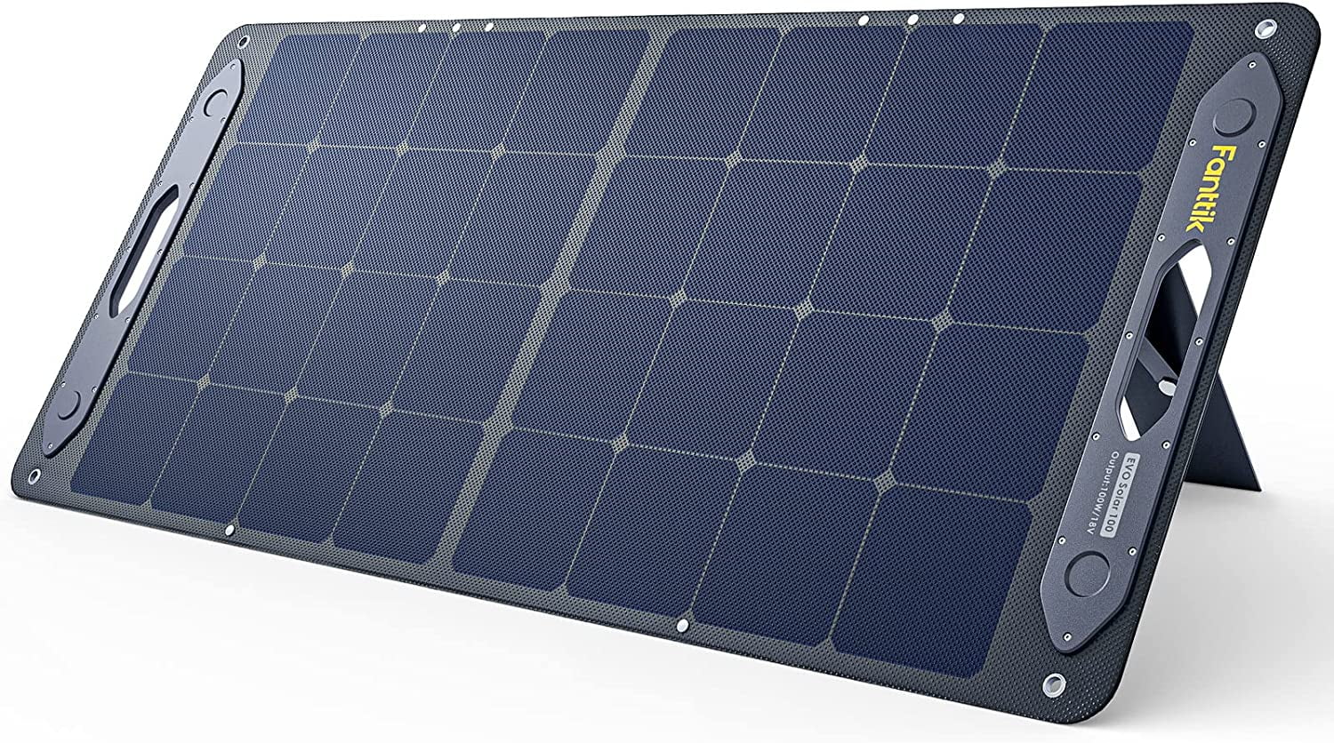Fanttik 100W High-Efficiency Mono Foldable Solar Panel with Flexible ...