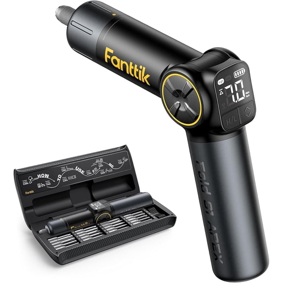 Fanttik S1 APEX Smart Electric Screwdriver, 3.7V Cordless Power ...