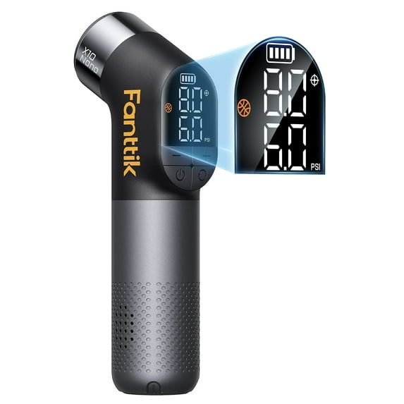Fanttik X10 Nano Electric Ball Pump Inflation and Deflation, Ultra Fast ...