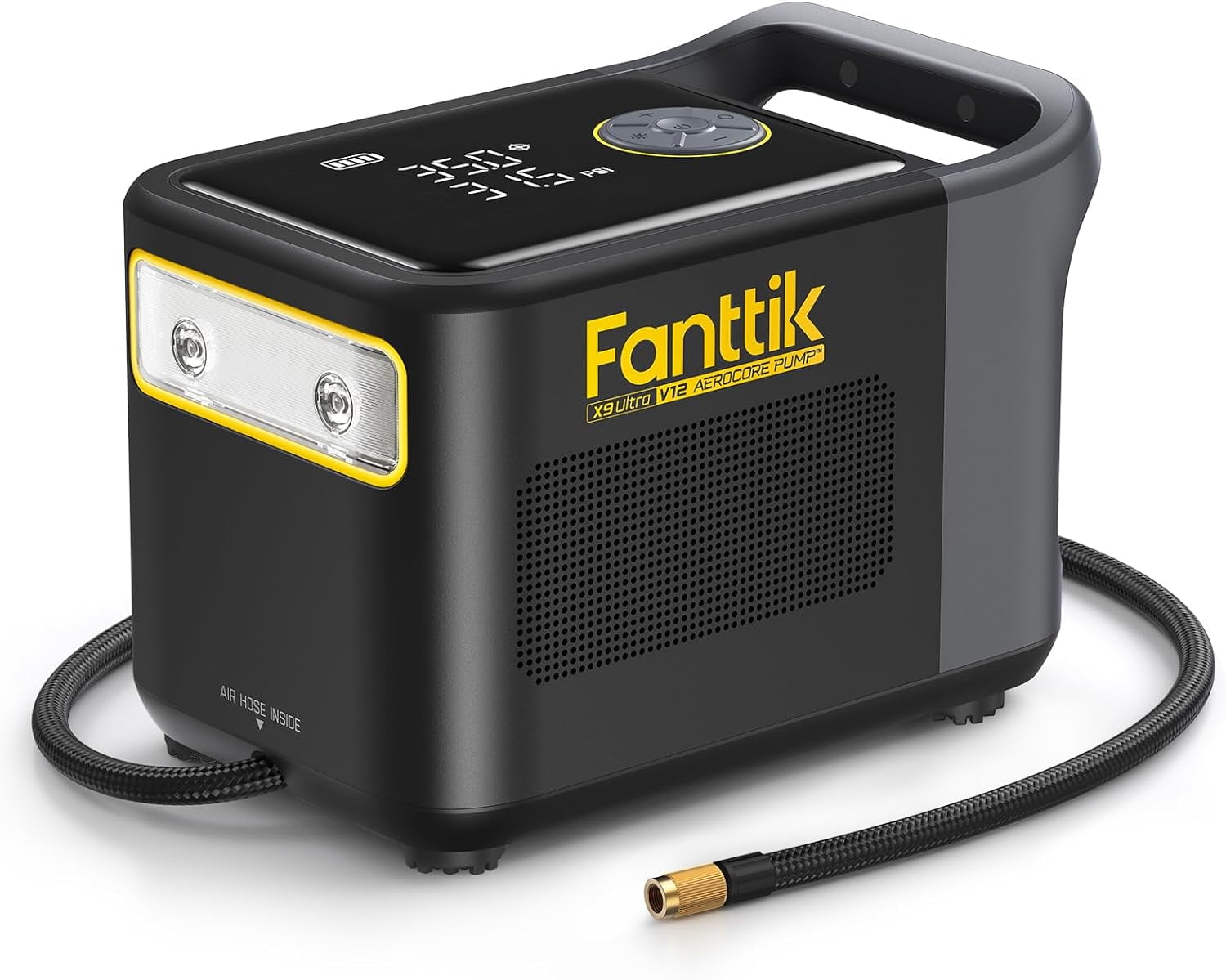 Fanttik ‎X9 Ultra Portable Tire Inflator - Black - Walmart.com