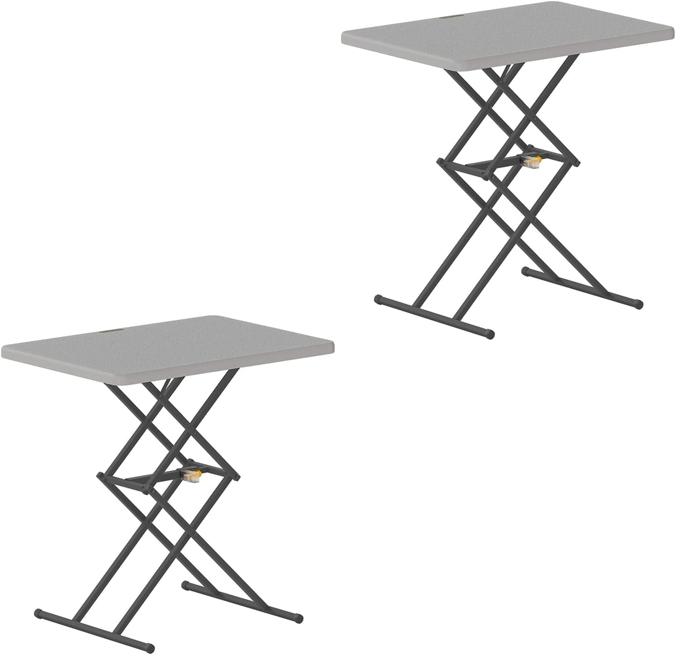 FanttikOutdoor Folding Table , One-Handed Height Adjustment, 3 Heights ...