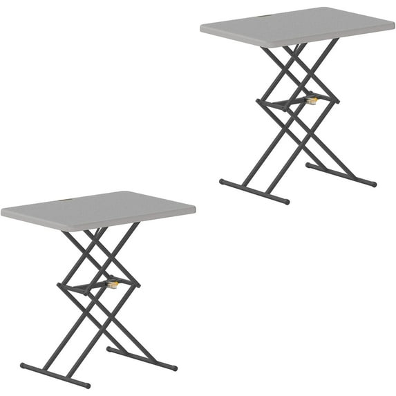 FanttikOutdoor Folding Table , One-Handed Height Adjustment, 3 Heights ...