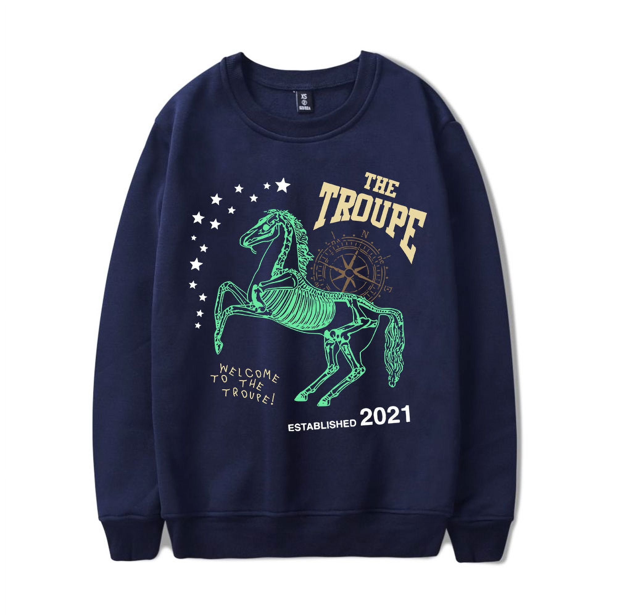 Fanum The Troupe Crewncek Sweatshirt Merch Casual Sweatshirt Unisex ...