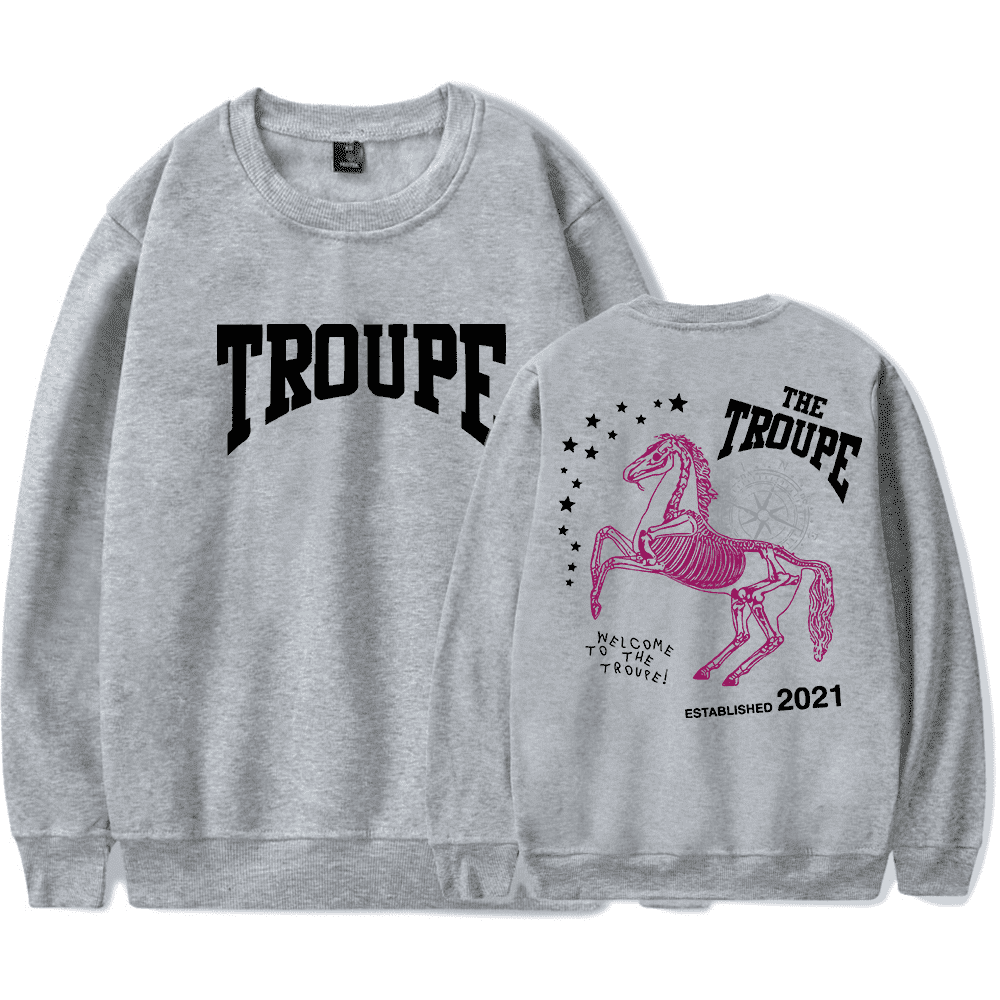 Fanum Troupe Army Merch Crewncek Sweatshirt Merch Casual Sweatshirt ...