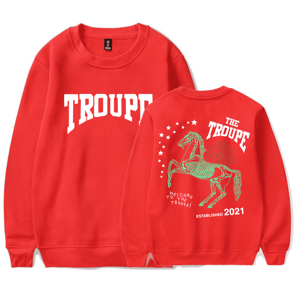 Fanum Troupe Army Merch Crewncek Sweatshirt Merch Casual Sweatshirt ...