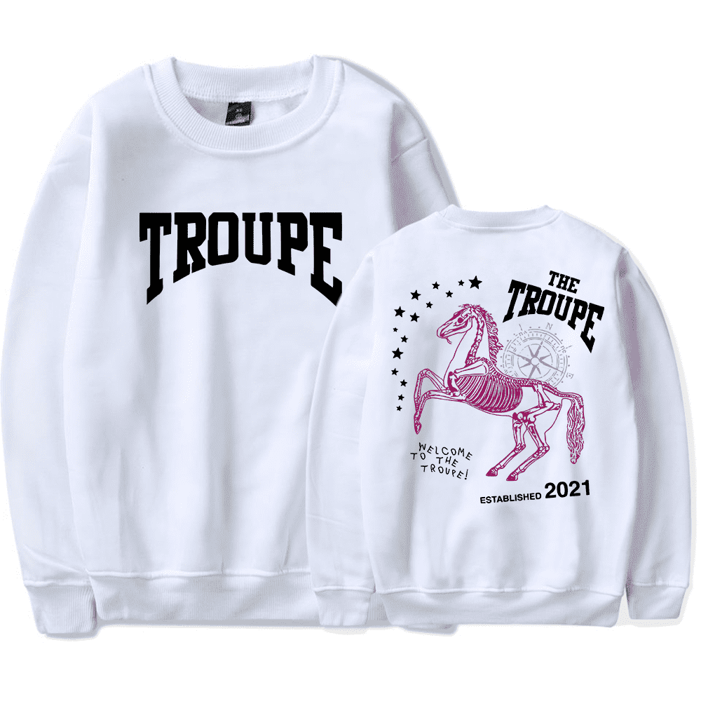 Fanum Troupe Army Merch Crewncek Sweatshirt Merch Casual Sweatshirt ...
