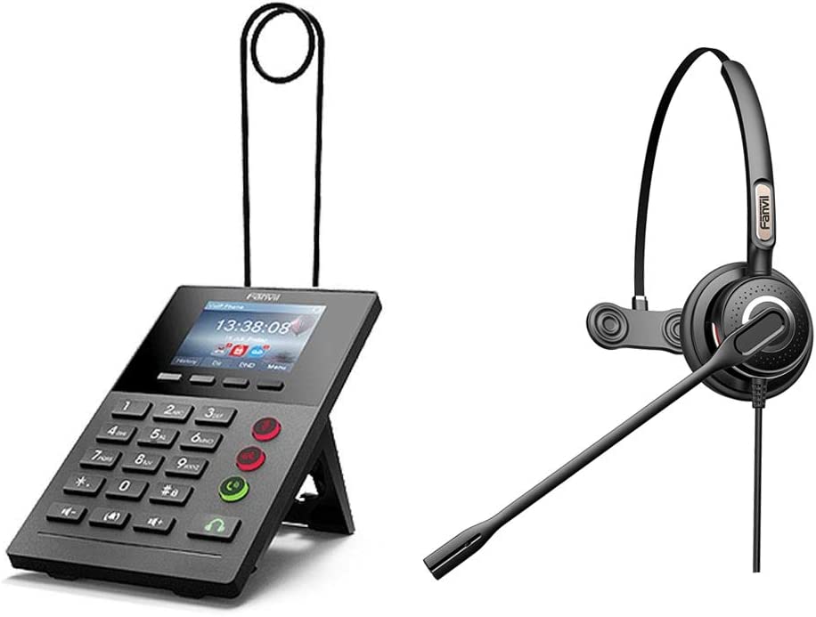 Fanvil IP Phone X2P Professional Call Center Phone with PoE and Color ...