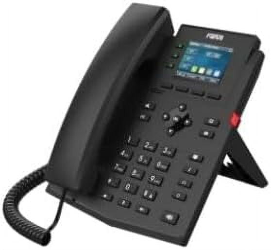 Fanvil - Wi-Fi Phone, 2.4" Color Display, 2 SIP lines, Built-in WiFi 5 ...