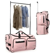 "Travolution® 28"" Duffel Bag with Wheels, Collapsible Garment Rack ...