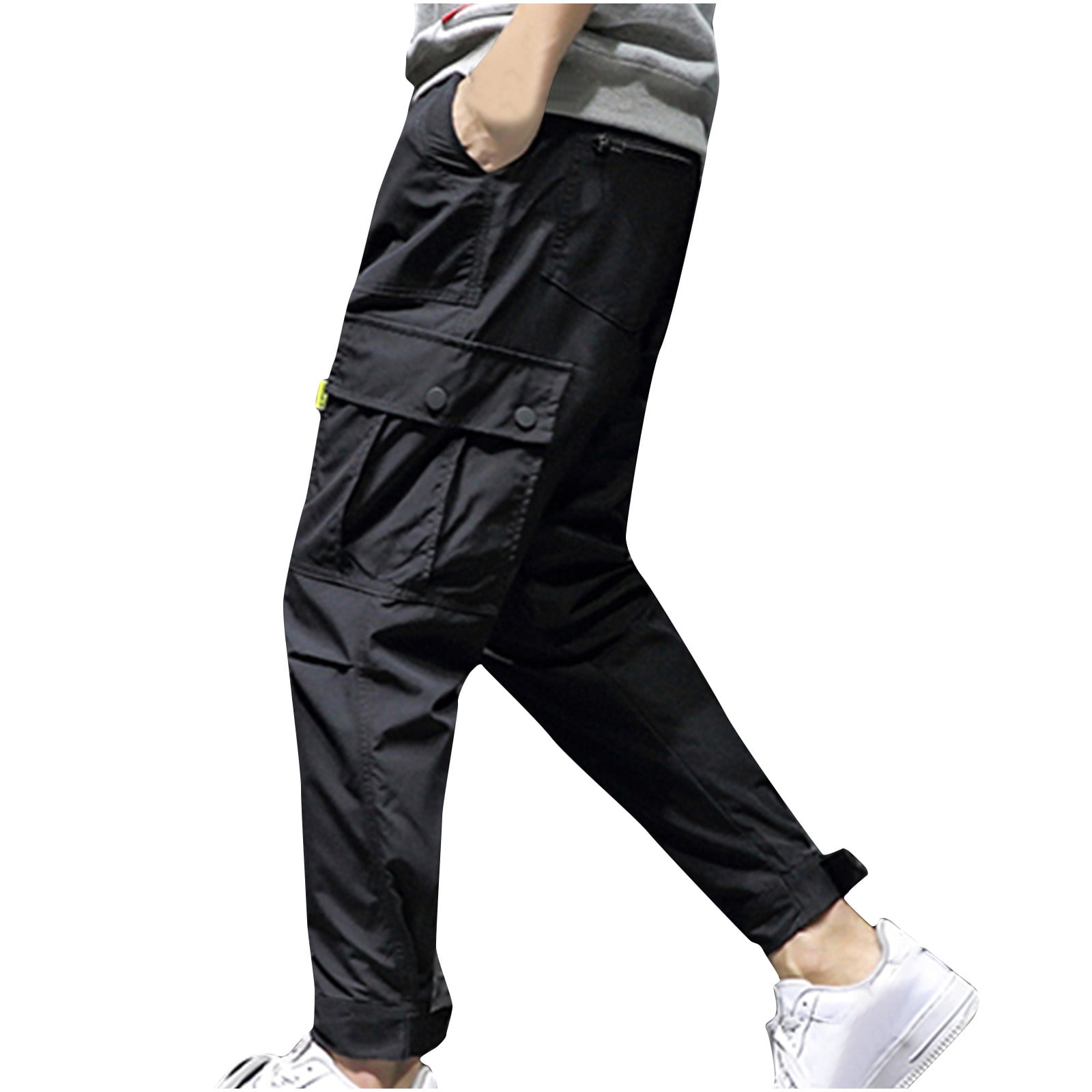 Fanxing Big and Tall Cargo Pants Men's Summer Lightweight Hiking Pants ...