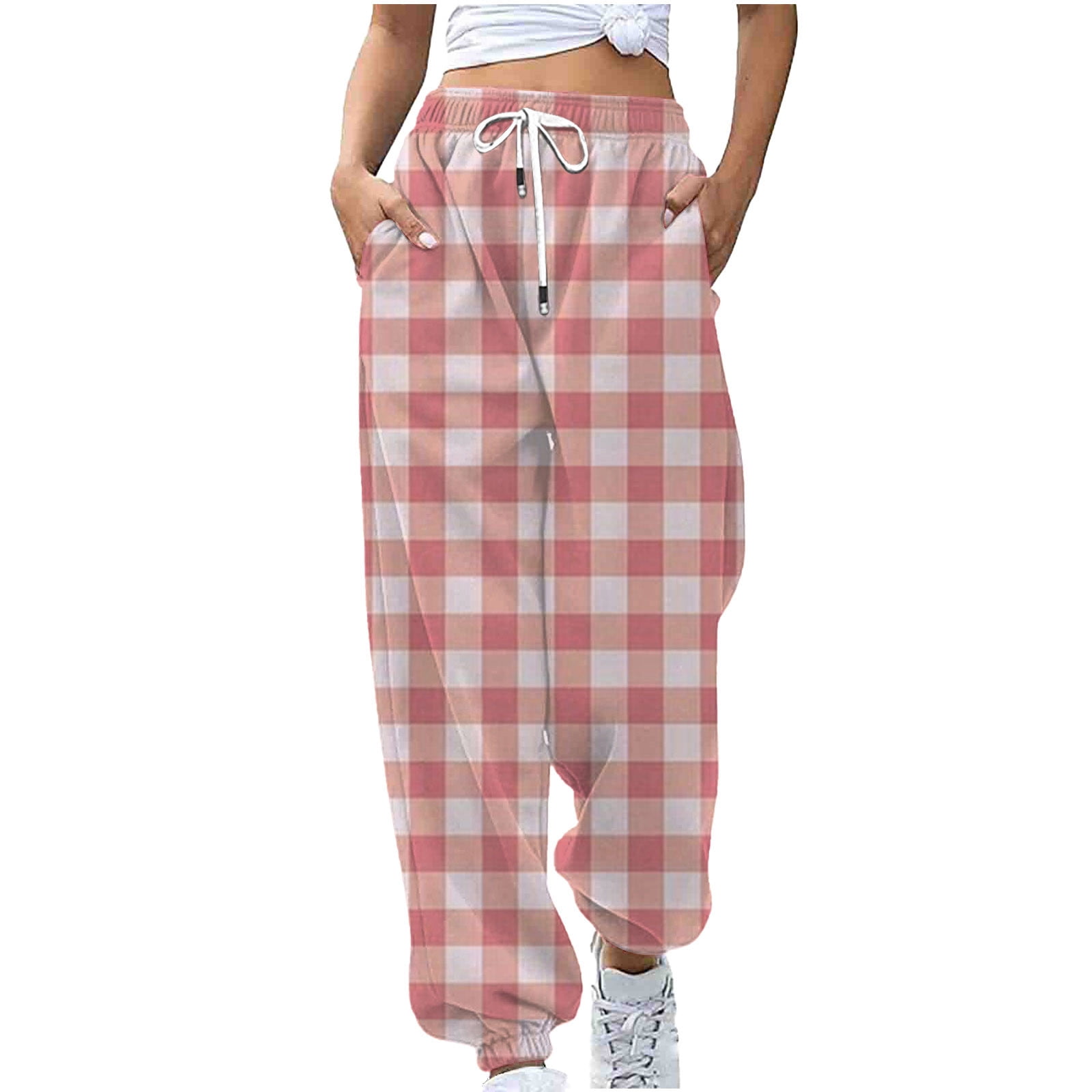 Fanxing Cinch Bottom Sweatpants for Teen Girls Hip Hop Y2K Joggers ...