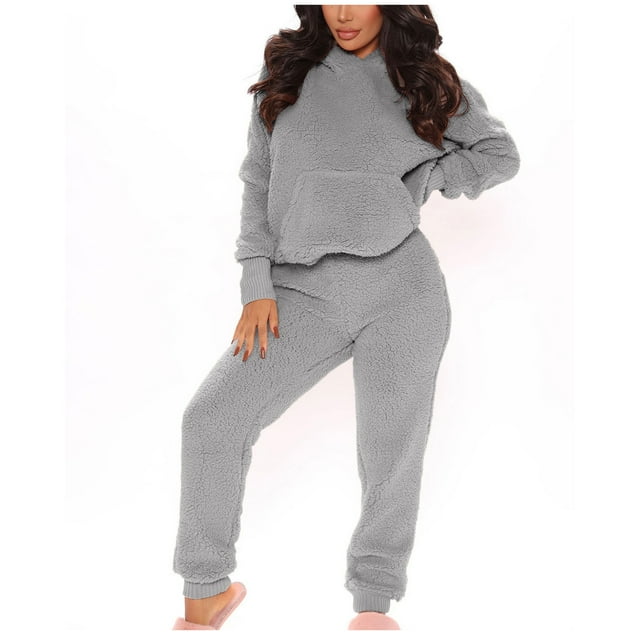 Fanxing Onesie with Butt Flap Women Fluffy Pajamas for Women Womens ...