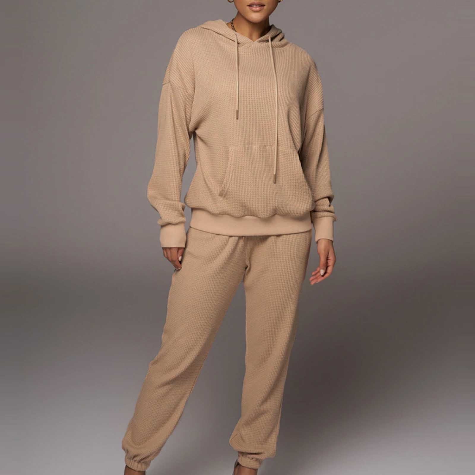 Fanxing Sweat Suits for Weight Loss Plus Size Women Tracksuit 2 Piece ...