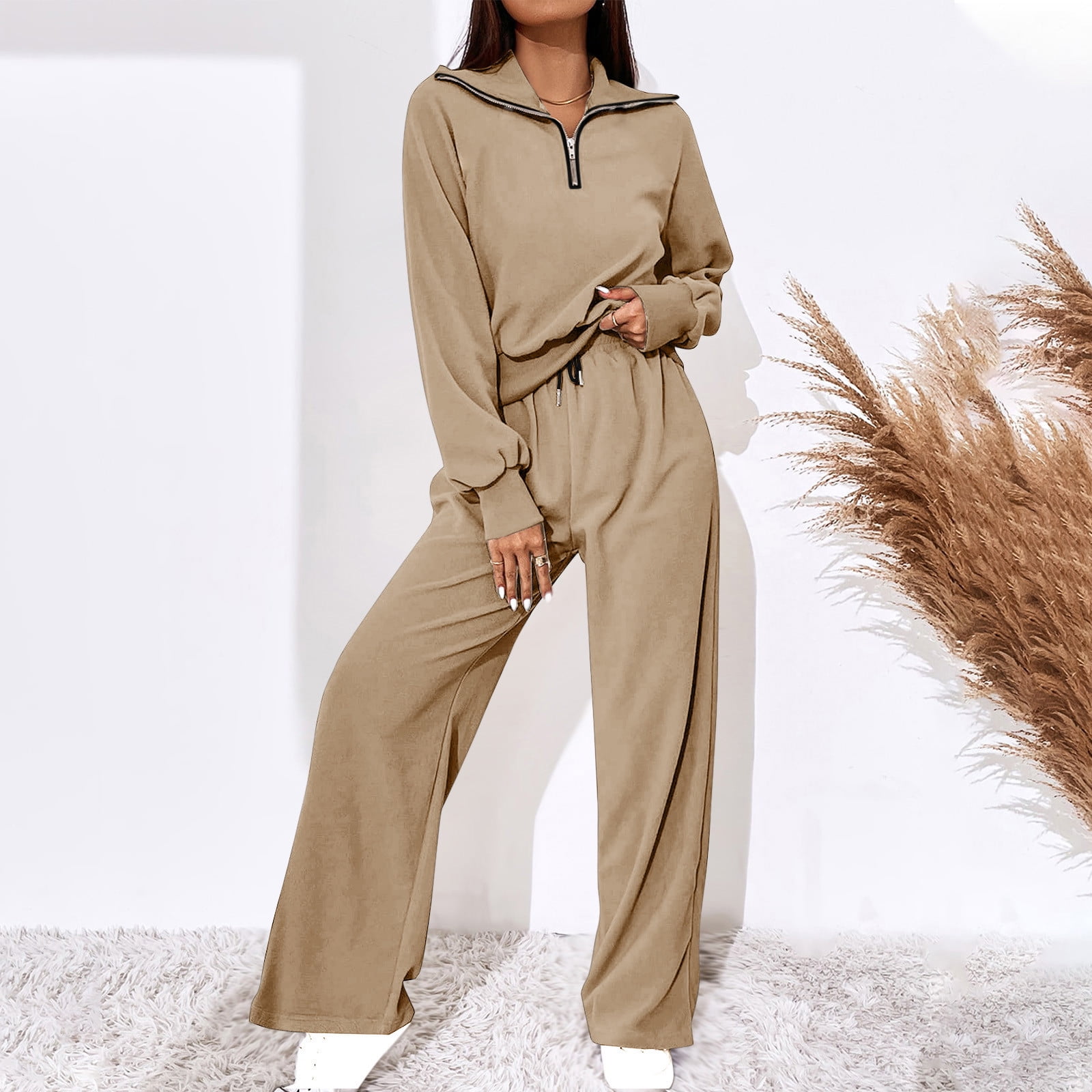 Fanxing Vacation Outfits for Women Sweatshirt Sets for Women Fanxing Vacation Outfits for Women Sweatshirt Sets for Women