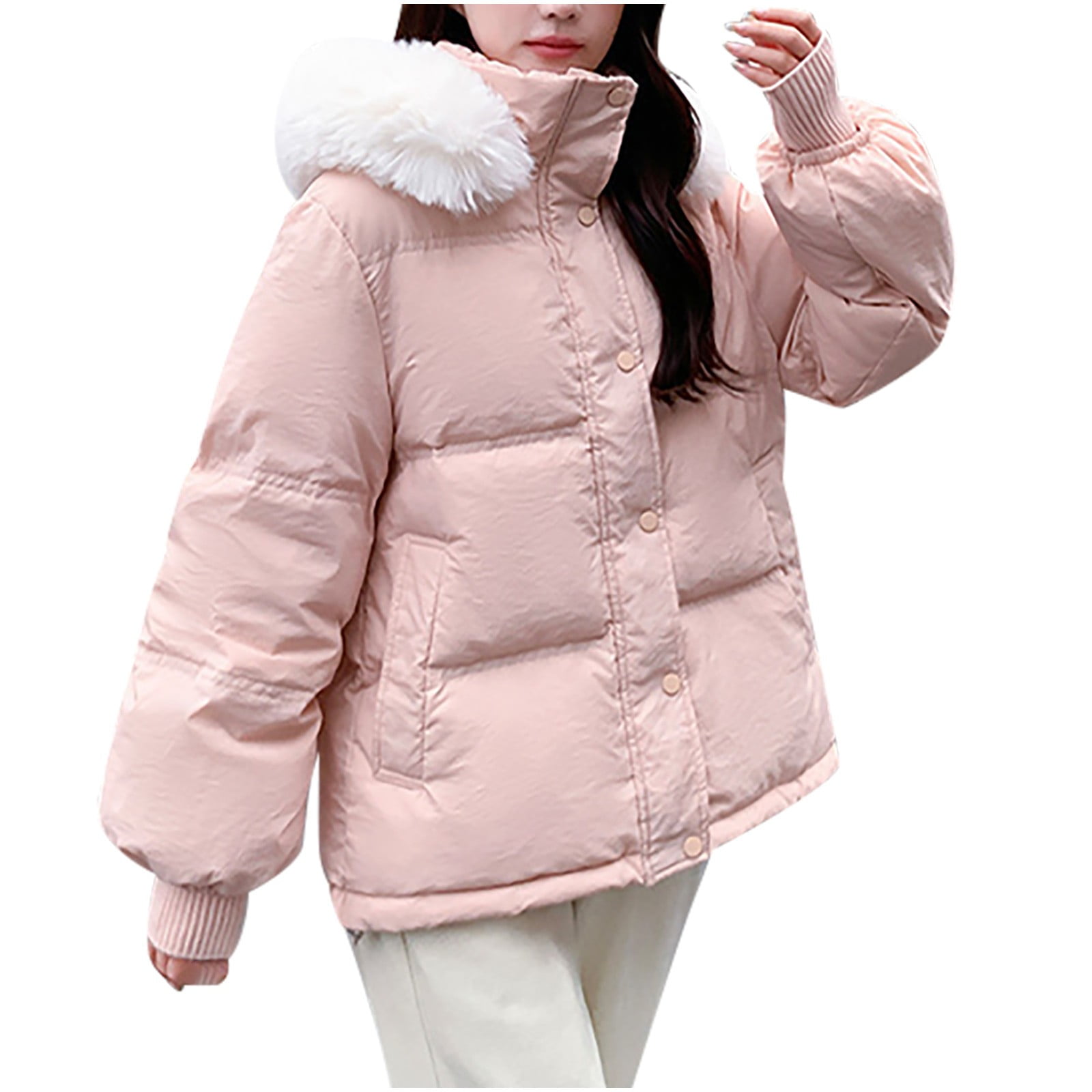 Fanxing Womens Lightweight Puffer Jacket, Winter Coats for Women Warm ...