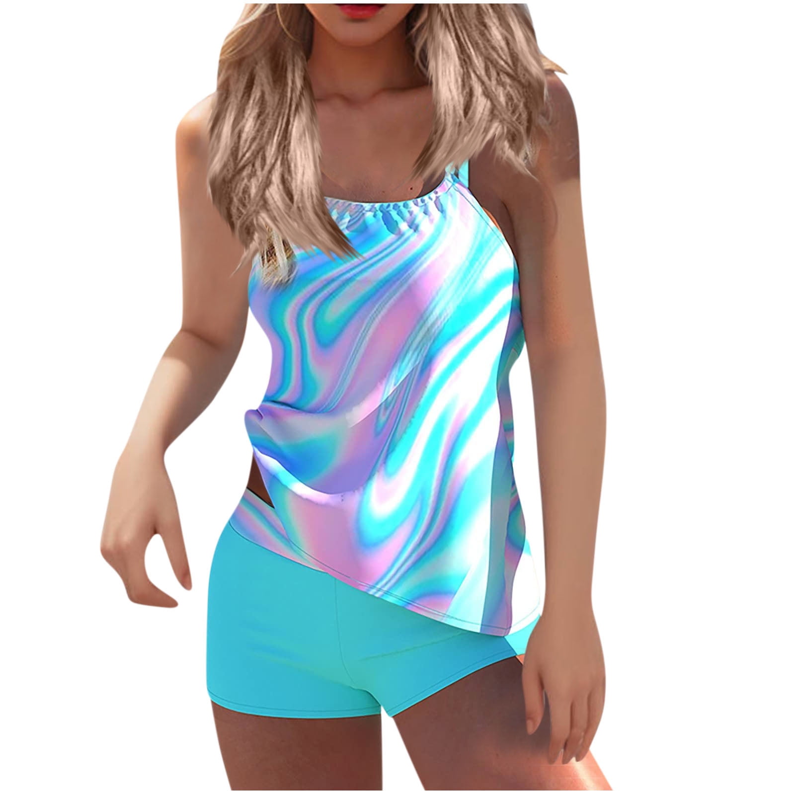 Fanxing Womens Swimsuits Tummy Control Bathing Suits One Piece Swimsuit ...