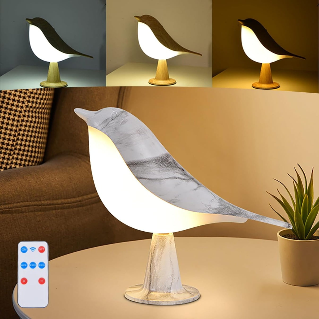 Fanyil Aroma LumiBird, Grishay Aroma Lumibird, Sherum Bird Table Lamp ...