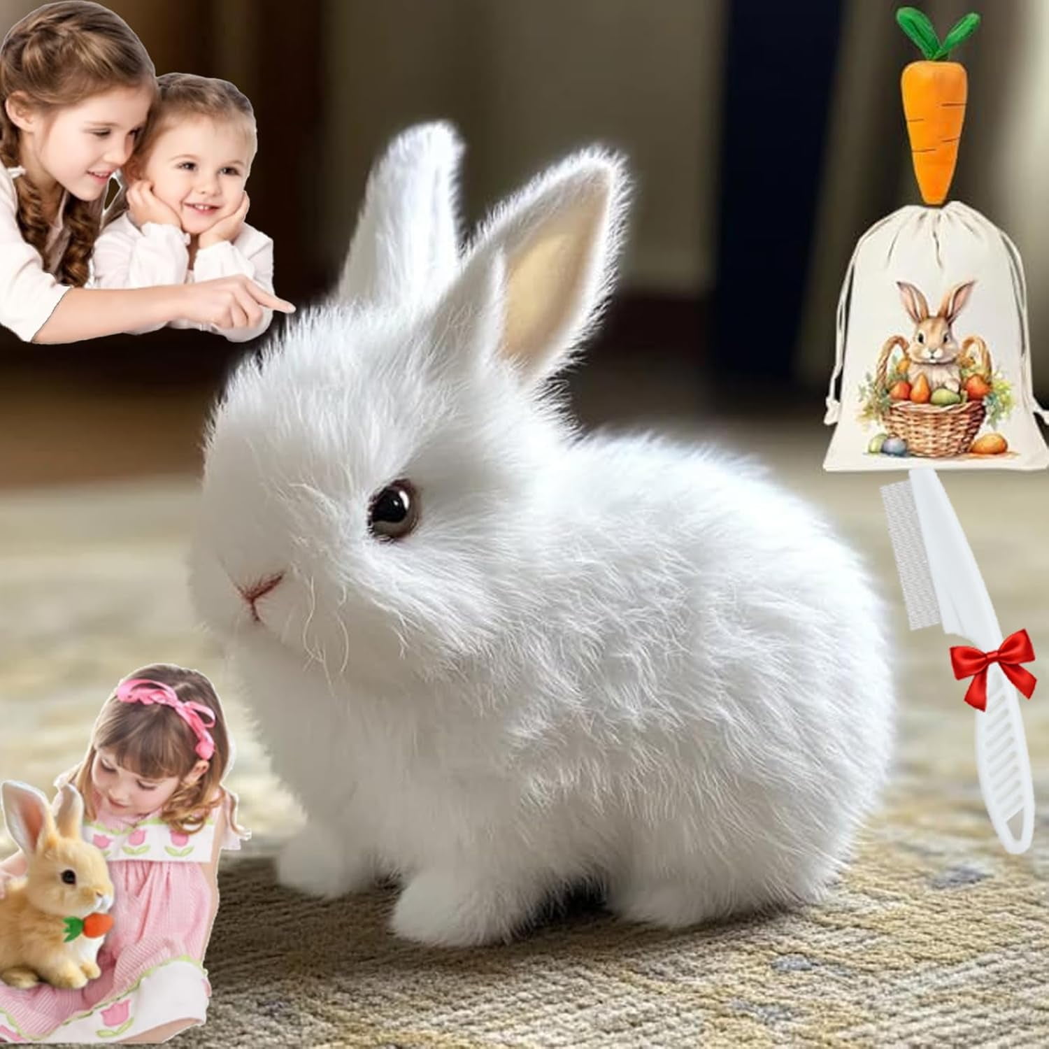 Fanyil Bunny Pal, Family Bunny, Libiyi/Petsboro™ Bunnypal, Bunby - My ...