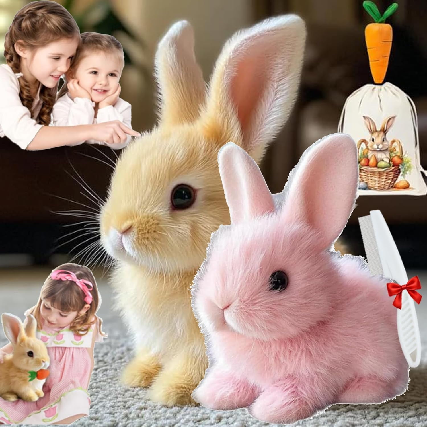 Fanyil Bunny Pal, Family Bunny, Libiyi/Petsboro™ Bunnypal, Bunby - My ...