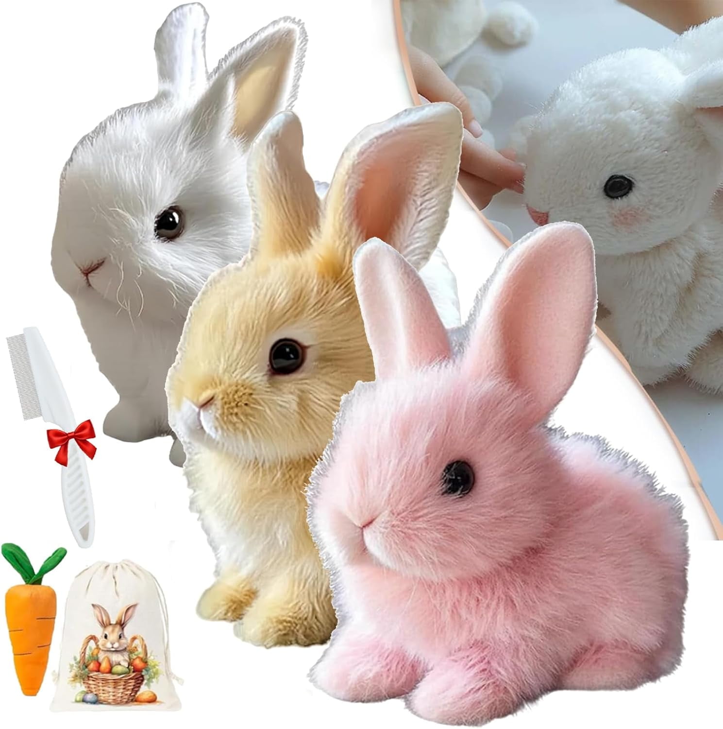 Fanyil Bunny Pal, Family Bunny, Libiyi/Petsboro™ Bunnypal, Bunny - My ...