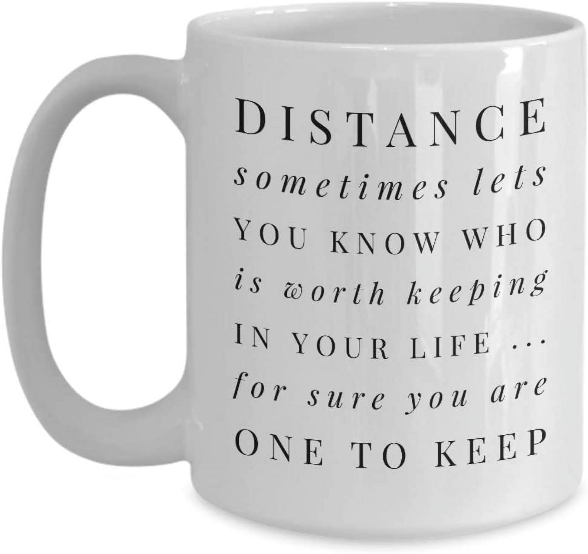 Far Away Dear One Mug, Gratitude Coffee Mug, Social Distancing ...