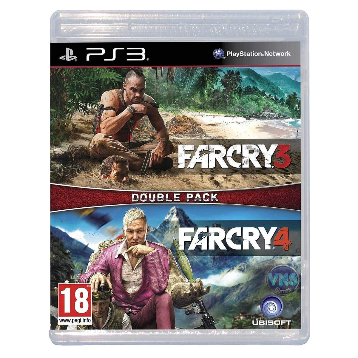 Far Cry 3 and Far Cry 4 PS3 Double Pack Brand New Factory Sealed ...